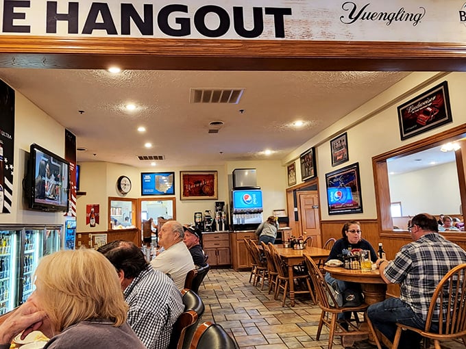 Where strangers become neighbors over good food. No wonder they call it The Hangout&mdash;you'll want to linger long after your plate is clean.