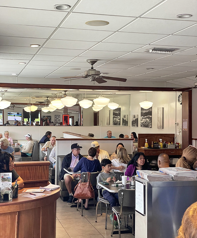 The buzz of happy diners creates the perfect soundtrack for a meal that feeds both body and soul.