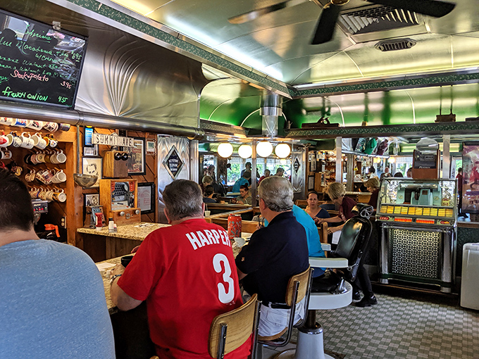 Where strangers become neighbors. The counter at Daddypops isn't just for eating&mdash;it's Pennsylvania's unofficial town hall.