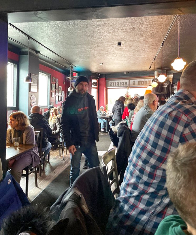 The real test of any restaurant: when strangers become friends over plates of pure comfort food magic.