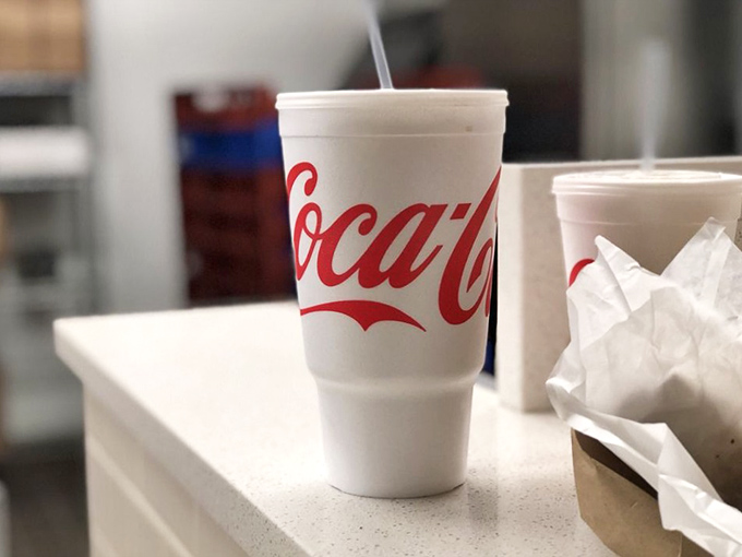 Classic cola in a classic joint &ndash; some partnerships are just meant to be.