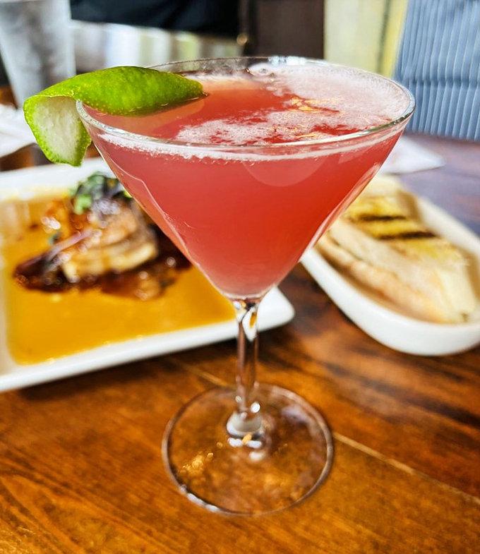 A cocktail that's dressed better than most people at the party. This vibrant concoction with fresh lime is summer in a glass, regardless of season.