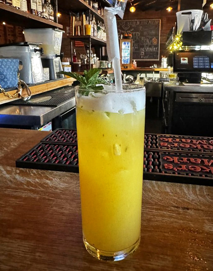 This sunshine-yellow cocktail isn't just a drink&mdash;it's liquid optimism. Refreshing, bright, and the perfect counterpoint to all that smoky, rich barbecue.