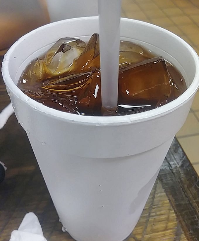 Sweet tea in a styrofoam cup&mdash;the unofficial state beverage of South Carolina. Cold enough to combat summer heat, sweet enough to make you smile.