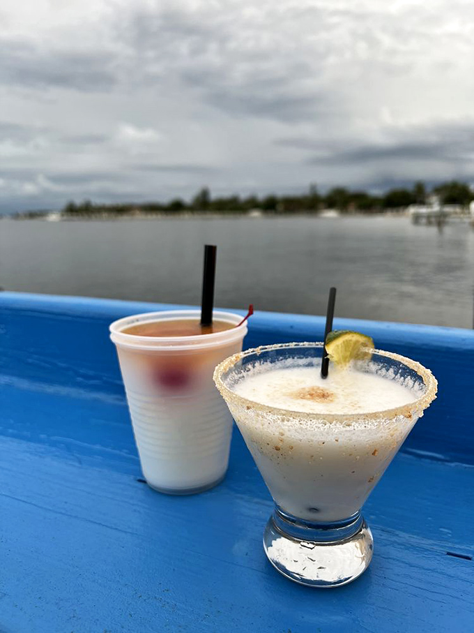 Waterfront cocktails that taste even better when you're watching boats drift by like floating daydreams.