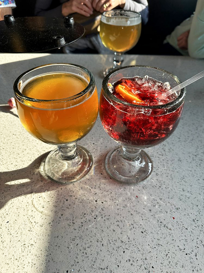 These goblets aren't just serving drinks&mdash;they're offering liquid sunshine to complement your pizza pilgrimage.