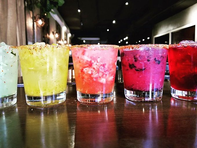 A rainbow of craft cocktails that prove barbecue isn't just about beer&mdash;though nobody would judge you for that choice either.