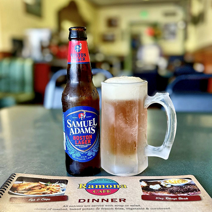When a frosty mug meets a classic lager, it's not just a drink&mdash;it's an intermission between breakfast and dinner.