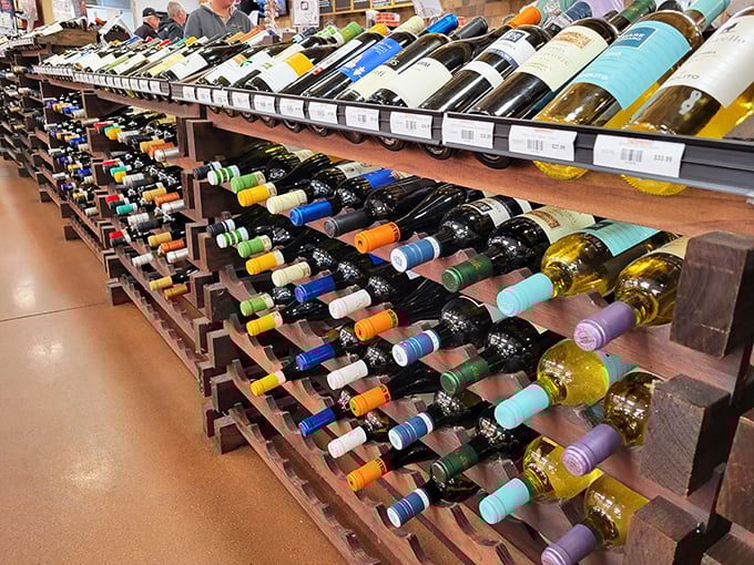 The beverage selection ranges from Italian sodas to craft beers&mdash;because proper hydration is essential when embarking on a serious sandwich expedition.