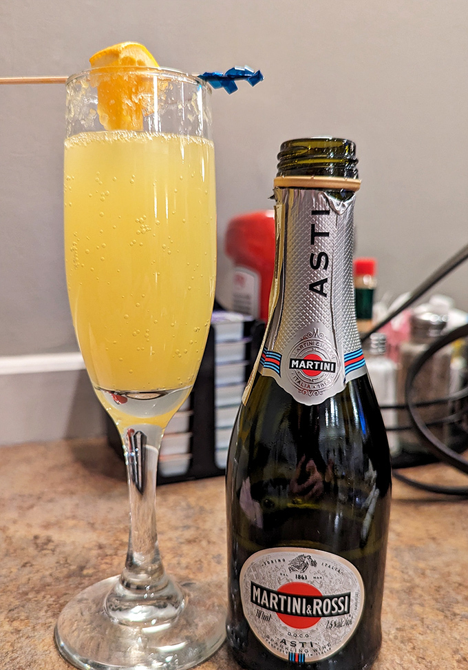 Weekend brunch gets an upgrade with mimosas that say, "Yes, you deserve this little splash of celebration on a random Tuesday morning."
