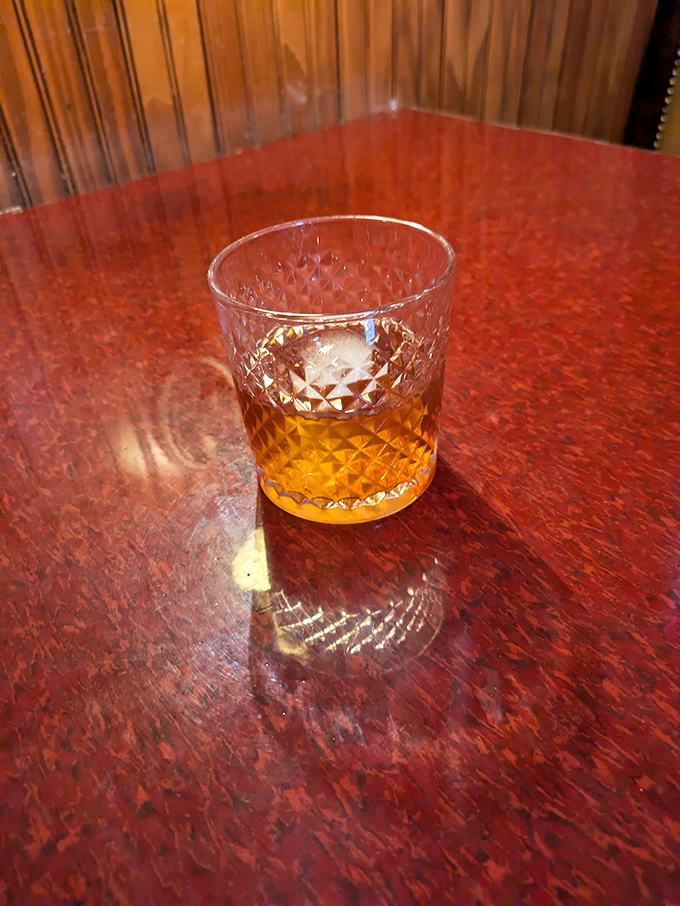 In the land of no liquor license, BYOB reigns supreme&mdash;a simple whiskey in a cut crystal glass, the perfect companion to prime rib.