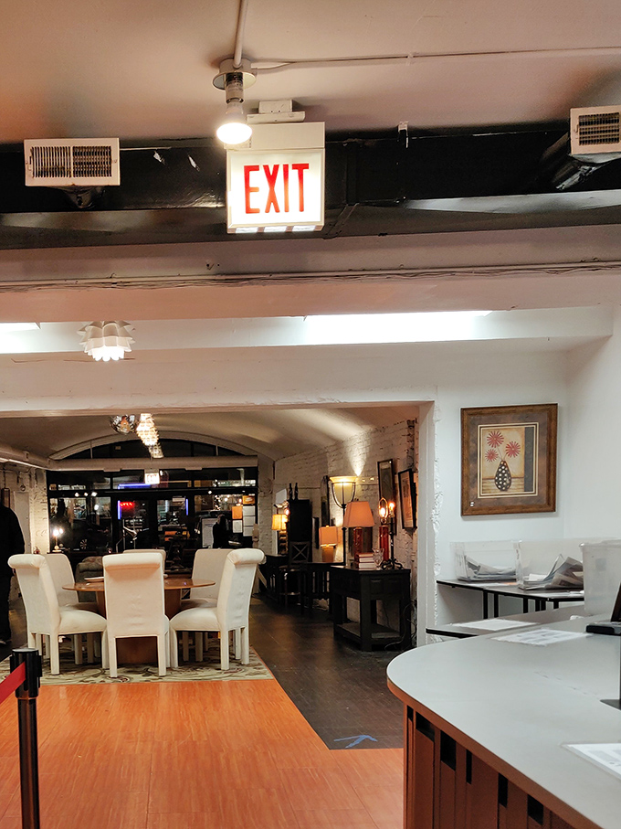 Archways lead to new rooms of possibility. Just when you think you've seen it all, The Brown Elephant reveals another treasure trove.