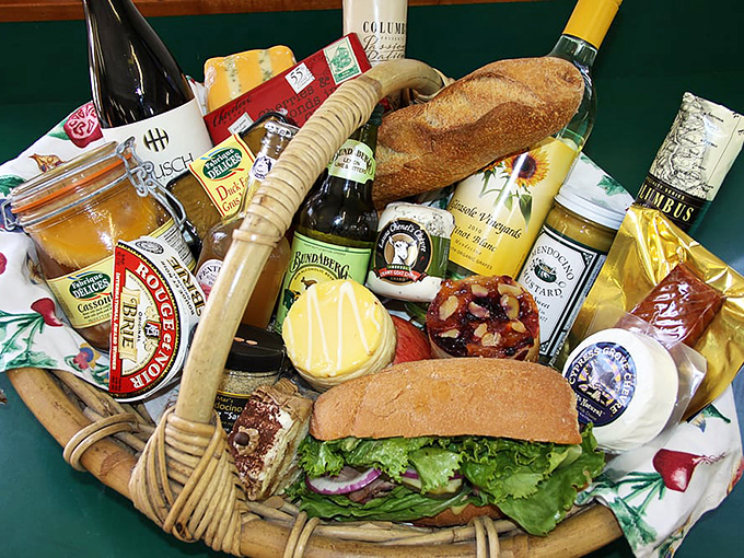The ultimate picnic basket&mdash;where local wines, artisanal cheeses, and handcrafted sandwiches come together like the world's tastiest family reunion.
