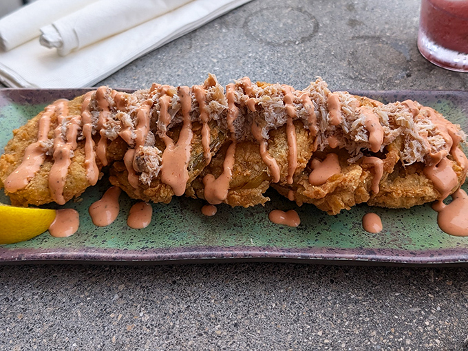 These aren't your grandmother's fried green tomatoes&mdash;unless your grandmother was a culinary genius with a flair for perfect golden crusts.