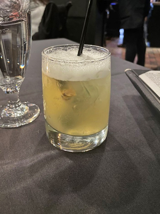 This isn't just a cocktail &ndash; it's liquid sunshine with a kick, the kind that makes dinner conversation flow as smoothly as the spirits.