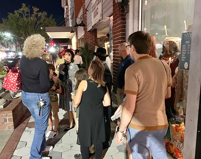 Evening strolls through DeLand's brick-lined streets reveal a vibrant nightlife. Who says small towns roll up the sidewalks after dark?