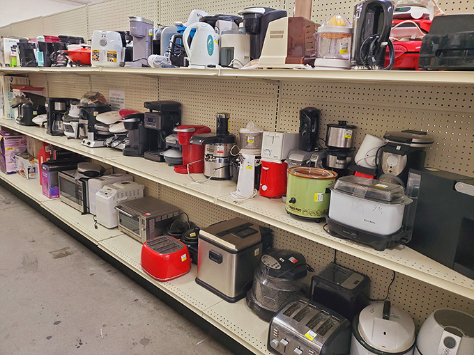Kitchen appliance heaven or small appliance purgatory? Either way, these countertop warriors are ready for their second act in your culinary productions.