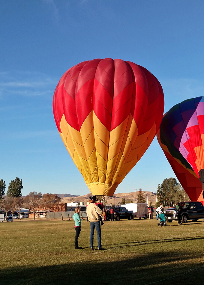 Hot air balloons dot Coalinga's impossibly blue skies during special events, offering views of the valley that even your smartphone camera can't diminish.