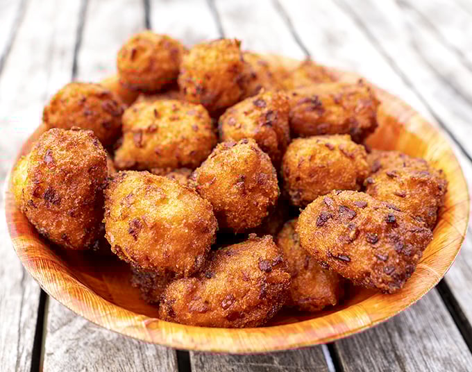 Hush puppies so good, they'll make you forget why anyone ever hushed in the first place.
