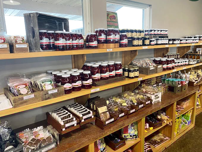 Beyond cheese: Renard's curates local preserves and accompaniments that transform a simple cheese plate into a full Wisconsin flavor experience. 