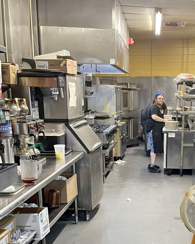 Where the magic happens&mdash;a kitchen that's been turning out soul-satisfying meals for generations of hungry Maconites.