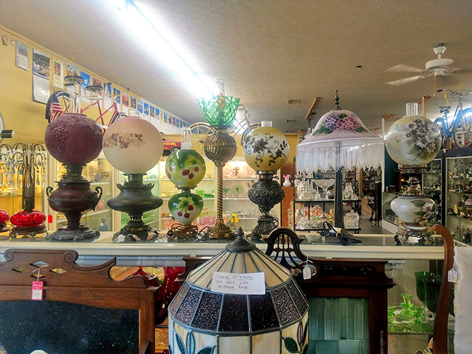 These aren't just lamps; they're illuminated history lessons with shades that have witnessed decades of family dinners and late-night conversations.