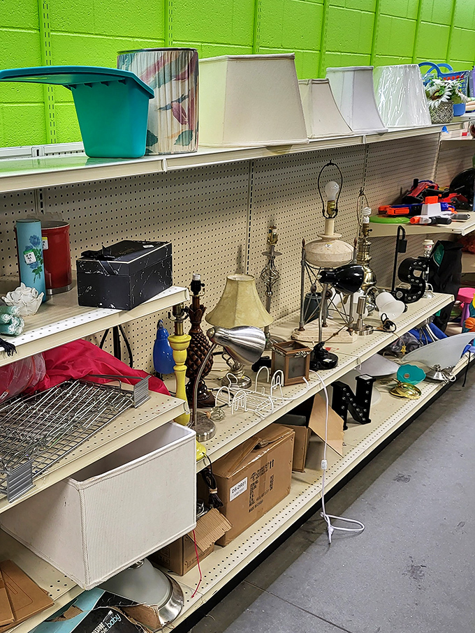 Lamp shopping at regular stores? Lighten up! This eclectic collection offers everything from vintage brass to contemporary styles at illuminating prices.