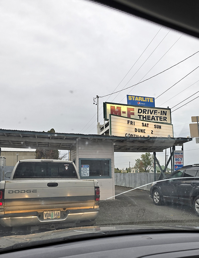 One ticket to nostalgia, please. The iconic entrance booth welcomes visitors to an experience increasingly rare in our digital world.