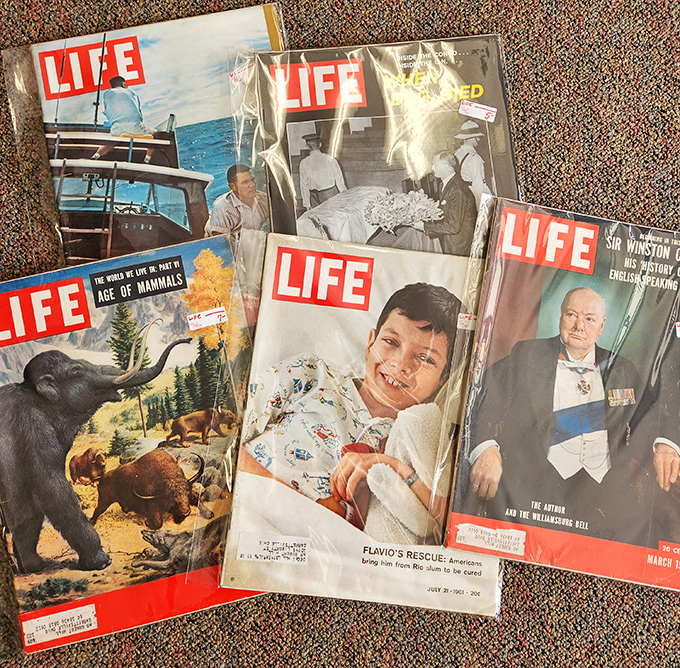 LIFE magazines: time machines disguised as periodicals. Flip through and suddenly you're experiencing the 20th century one glossy page at a time.