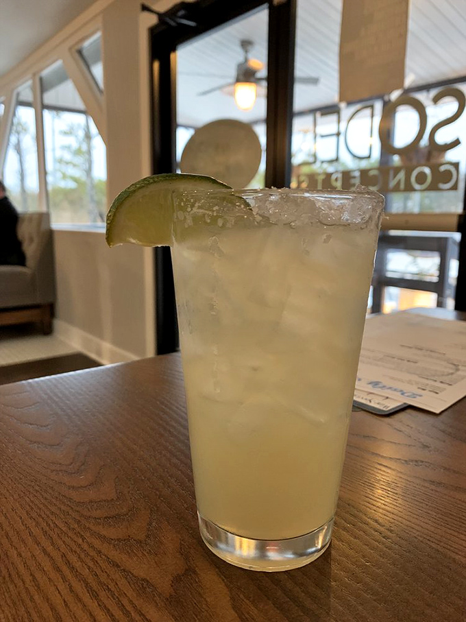 Sometimes the perfect margarita is just the lime-scented pause your seafood feast was waiting for.