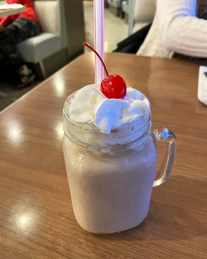 That mason jar milkshake isn't just dessert&mdash;it's a commitment. The cherry on top isn't garnish; it's a promise of good things to come.