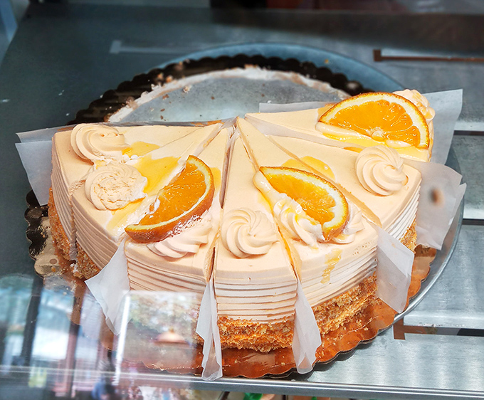 This orange cheesecake looks like it graduated from dessert college with honors&mdash;creamy, bright, and ready for its close-up on any social media platform.