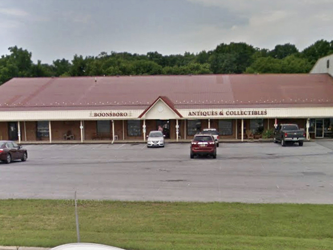 The parking lot might be ordinary, but what awaits inside is the extraordinary promise of finding something you didn't know you needed.