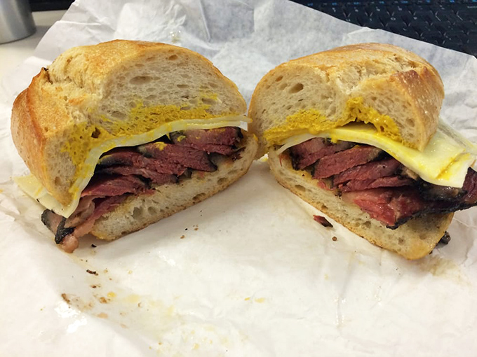 This isn't just a sandwich&mdash;it's an architectural marvel of perfectly carved meat, melty cheese, and bread that knows its supporting role perfectly.