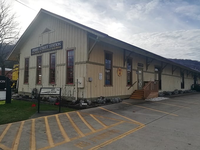 Perry Street Station stands as a charming reminder that the journey matters as much as the destination&mdash;especially when train tickets cost less than big city parking.