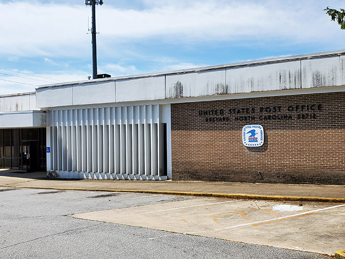 This mid-century post office building stands as a testament to a time when mail was king and Amazon was just a river in South America.