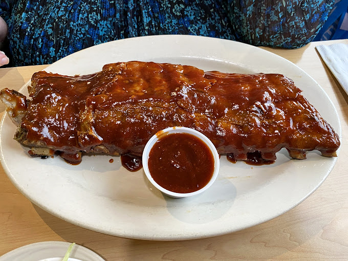 Fall-off-the-bone ribs that would make your grandmother proud and your cardiologist concerned.