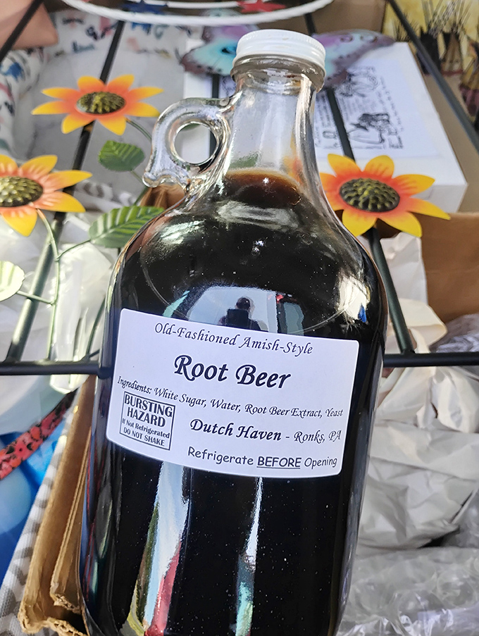 Old-fashioned root beer in glass bottles&mdash;because some traditions, like drinking soda that actually tastes like something, deserve preservation.