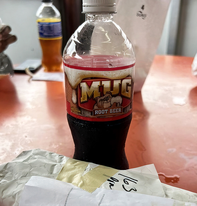 Nothing complements a serious sandwich situation like an ice-cold Mug Root Beer &ndash; the beverage equivalent of a nostalgic hug.