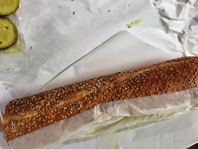 Seeded rolls waiting patiently to fulfill their destiny as vessels for sandwich greatness &ndash; the unsung heroes of hoagie excellence.