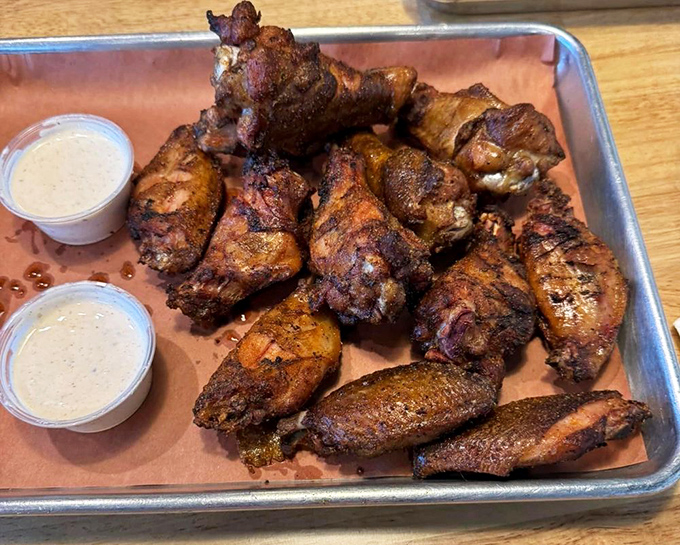 These smoked wings aren't just cooked&mdash;they're transformed. Like ugly ducklings that became beautiful, delicious swans you can actually eat.
