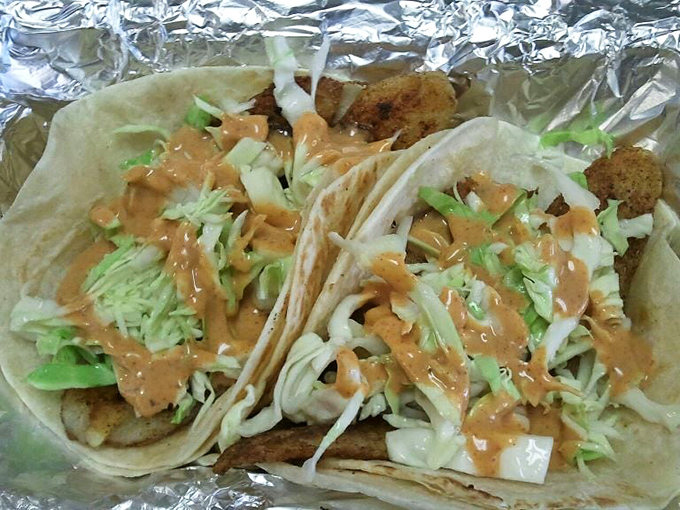 Plot twist: sometimes the taco game at a hot dog joint surprises you like finding money in old jeans.