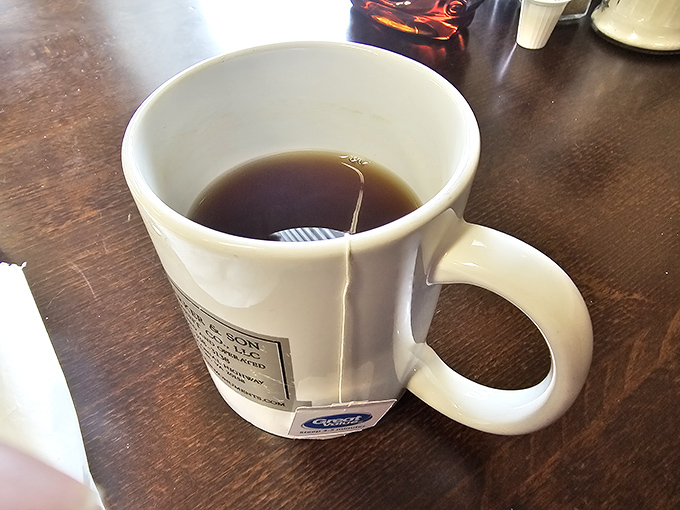 Even the tea service here feels special, served with the kind of care that makes everything taste better.