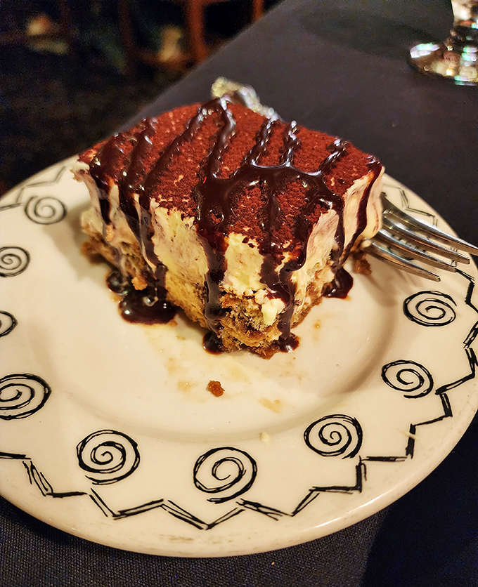 Tiramisu so decadent it should come with its own confession booth for the guilt you won't feel.