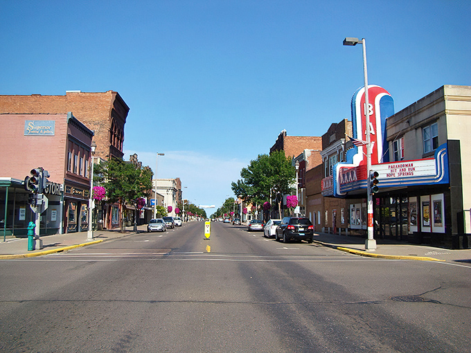 Ashland's historic downtown features beautiful brick buildings that house local businesses with authentic Northwoods character.
