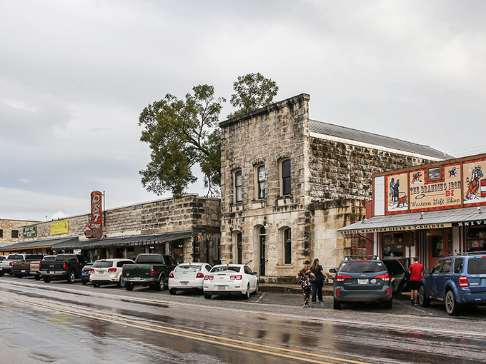 Bandera's rustic stone buildings look like they've been telling cowboy stories since before John Wayne was in diapers.