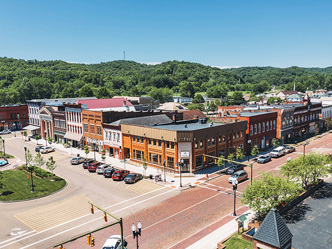 Coshocton's hilltop view showcases a town that's mastered the art of affordable, peaceful living.