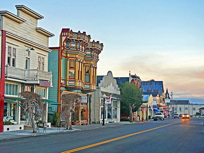 Ferndale's Victorian "Butterfat Palaces" showcase the elaborate details of another era.