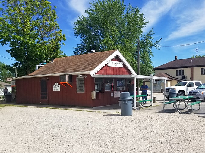 The Hamburger Haus looks like it was plucked from a storybook about the perfect small-town burger joint.