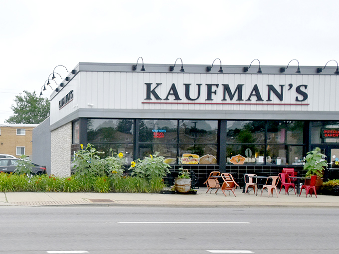 Kaufman's Bagel & Delicatessen: Modern storefront, timeless flavors. Where tradition meets contemporary comfort!